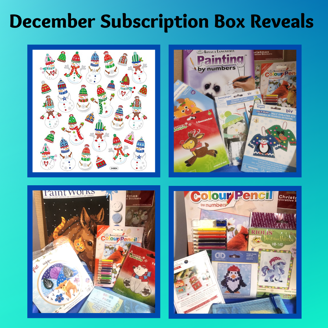 Winter Animals - December Kids Subscription Box Reveal – Craft and ...
