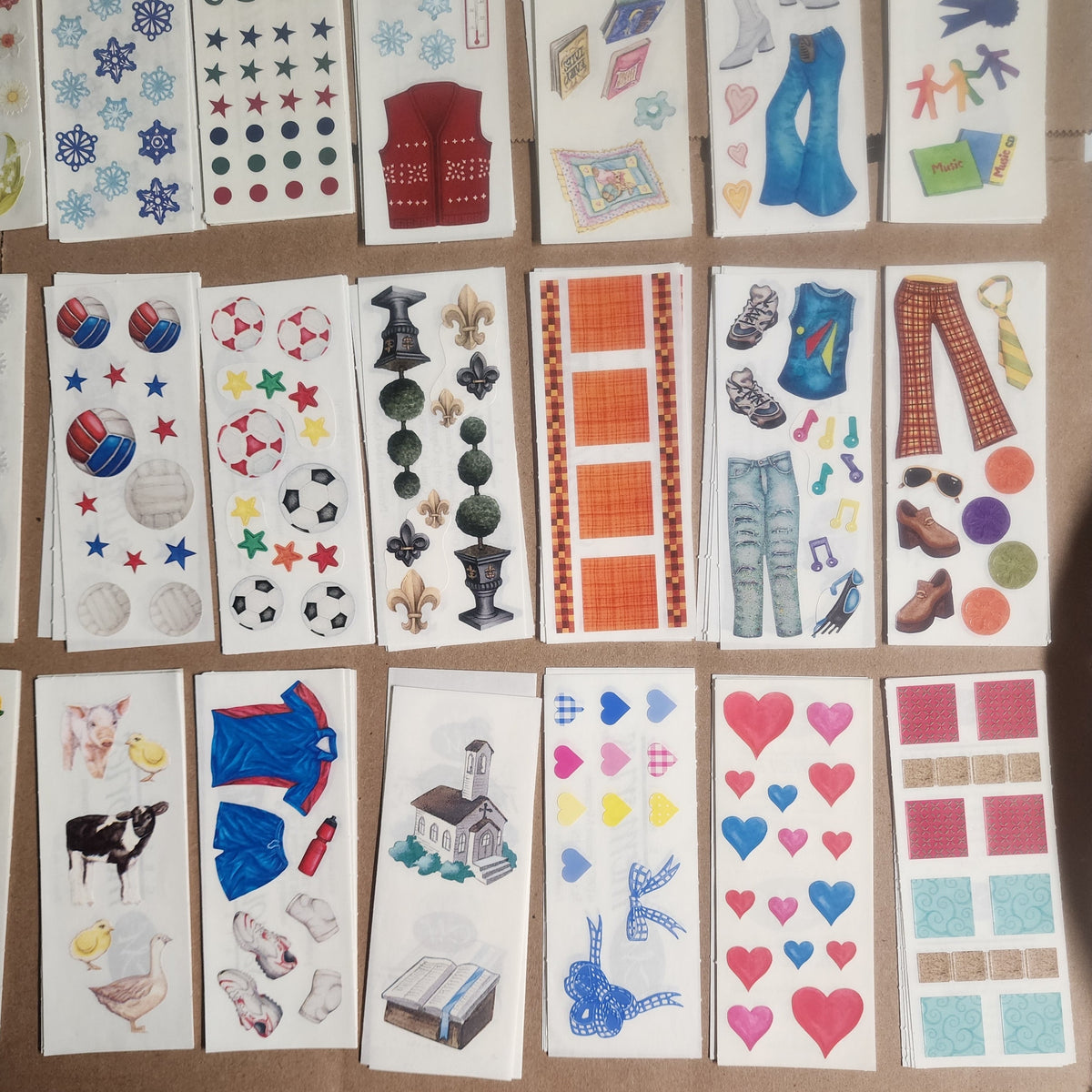 Creative Memories Sticker Sheet Lot 128 sheets Mixed Theme 5 – Craft ...