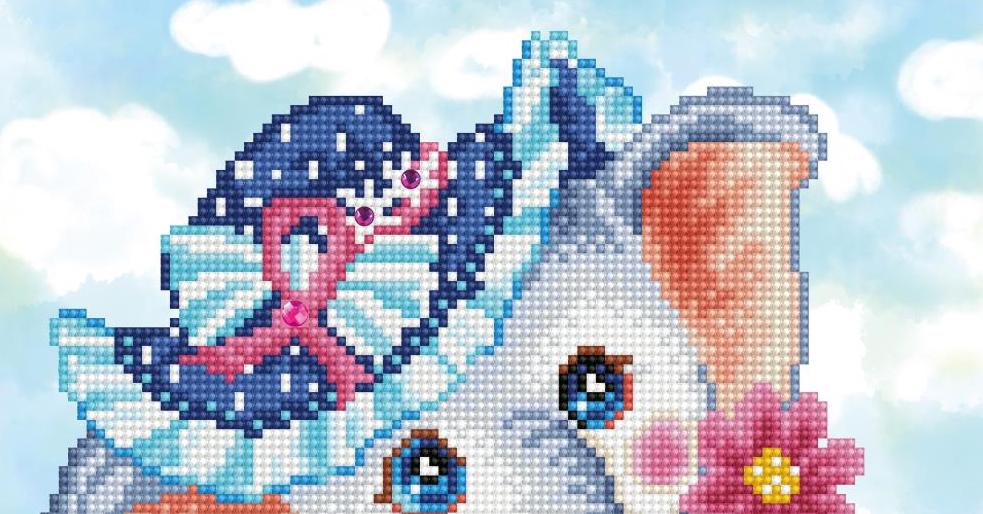 DIY Diamond Dotz Hope Elephant Religious Facet Art Bead Wall Hanging ...